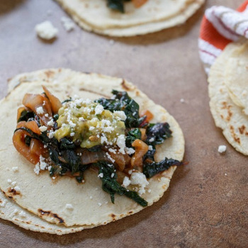 Swiss Chard & Onion Taco Recipe - Joyful Belly Ayurveda & Greek ...